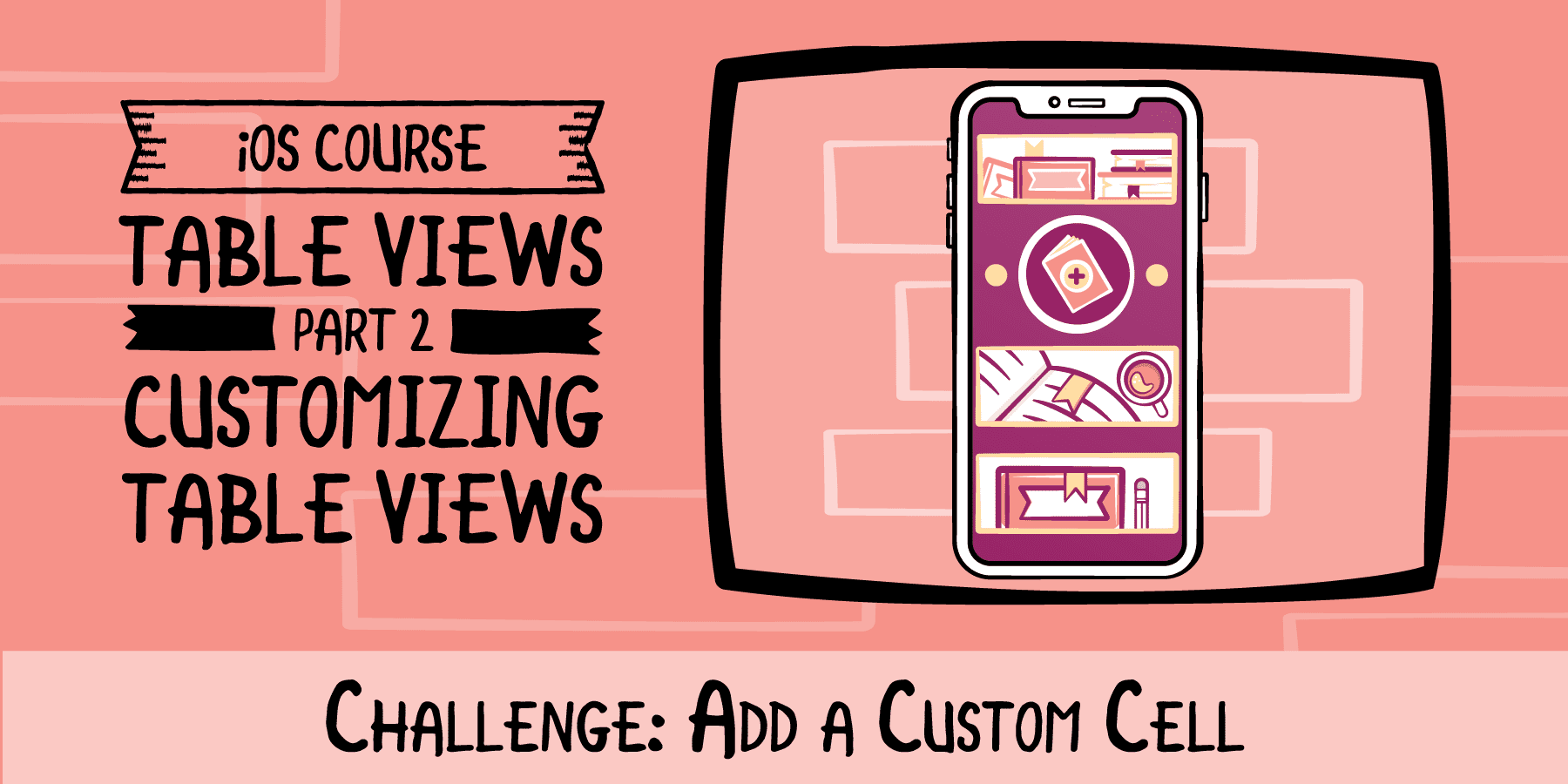 Table Views, Episode 10: Challenge: Add a Custom Cell | Kodeco