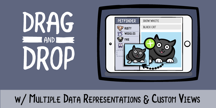 iOS 11 Drag and Drop with Multiple Data Representations and Custom Views | Kodeco